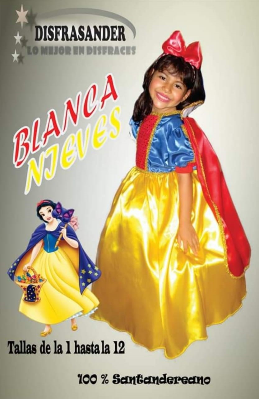 Disfraz Blanca Nieves – Disfraces Santander